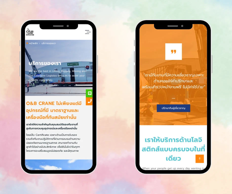 O&B Crane ผลงานที่โดดเด่น | Twin Synergy